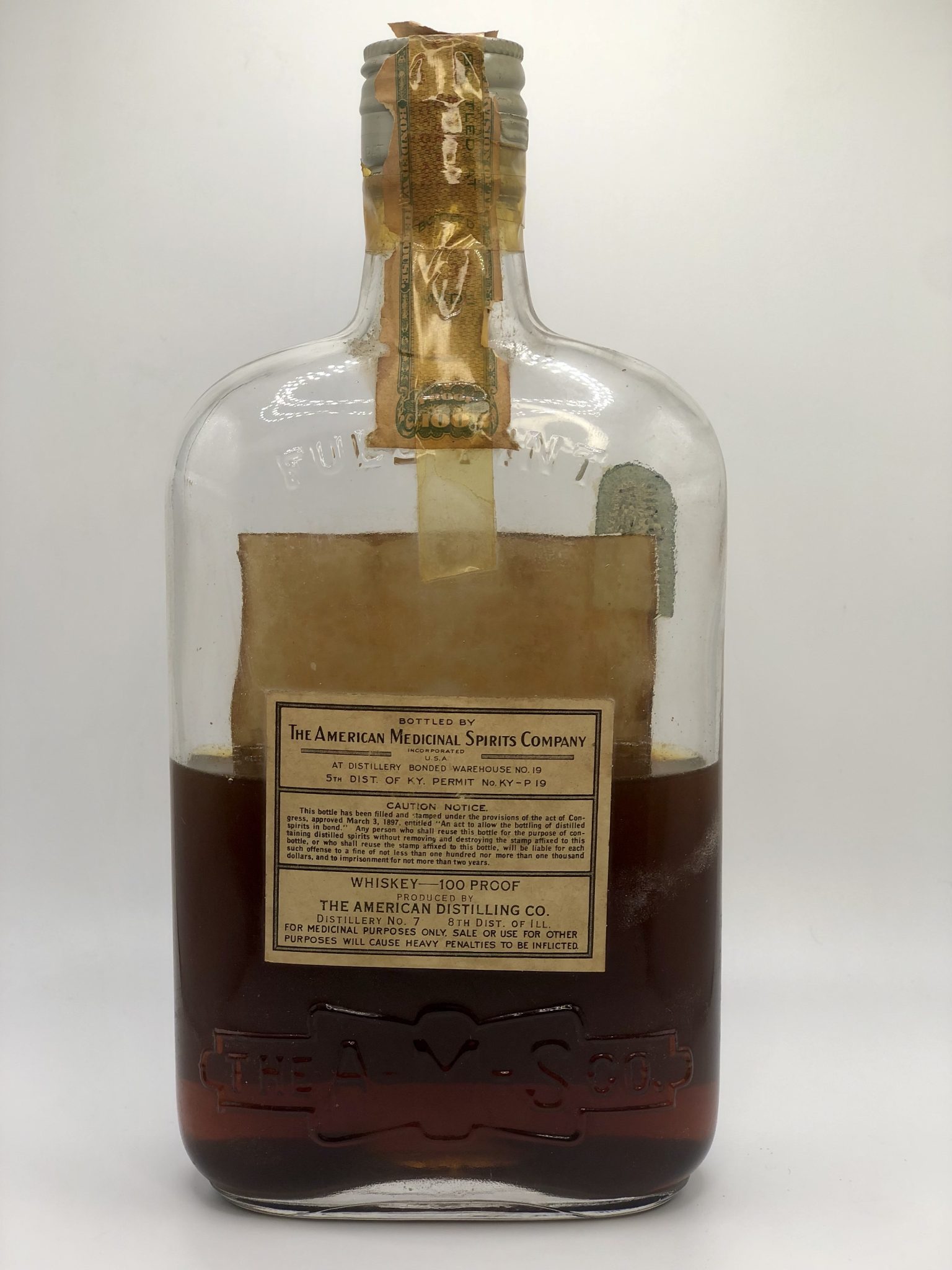 Pre-pro Whiskey Bottles • Prohibition Whiskey Bottles For Sale